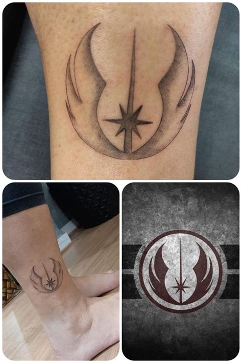 Ordem Jedi Tattoo Jedi Tattoo Tatuagens Criativas Tatoo