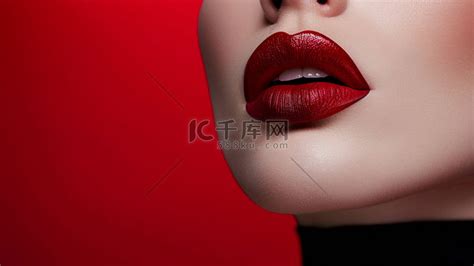 口红立体描绘摄影照片高清摄影大图 千库网