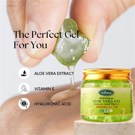 Truvera Hydrating Aloe Facewash And Aloe Vera Gel Combo Pack 200gm