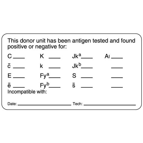 Antigen Testing Label 3 X 1 58 United Ad Label
