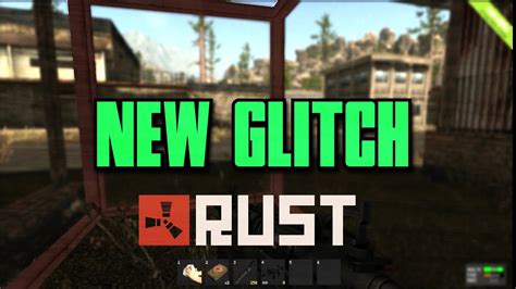 New Rust Glitch Small Rad Tips Youtube New Rust Glitch Small Rad Tips Youtube