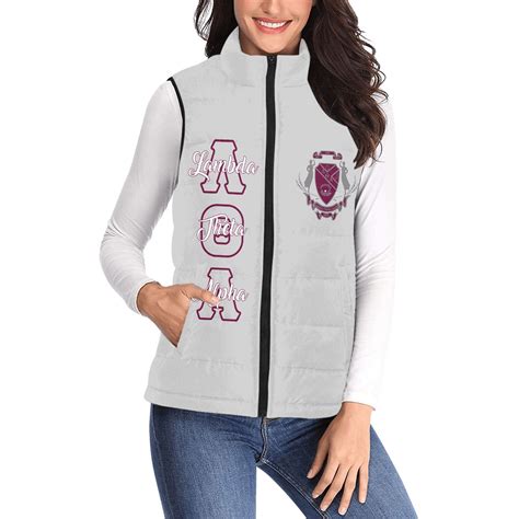 Sorority Jacket Personalized Lambda Theta Alpha Women Padded Jacket