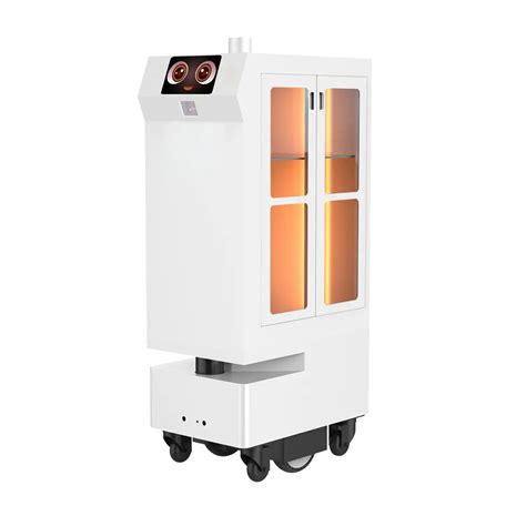 Ateago C1 Ros Ai Robot Agv Self Driving Amr Mobile Robot Chassis Cabinet Delivery Robot Porter