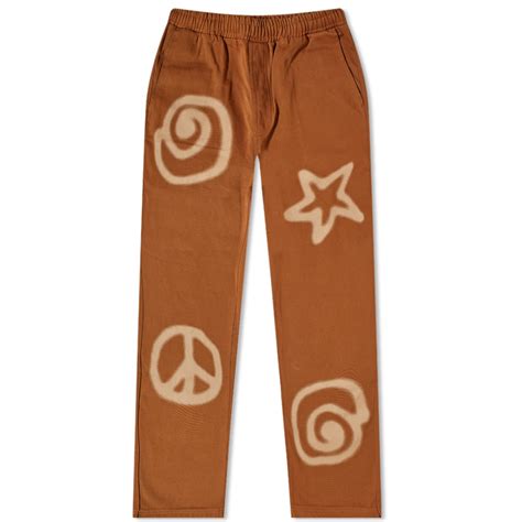 Lo Fi Shapes All Over Pant Brown End