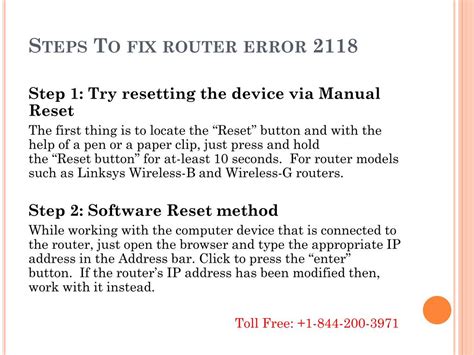 Ppt Call How To Fix Router Error Code Powerpoint Presentation Id