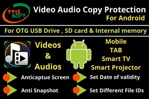 Video Copy Protection For Android Mobile Smart Tv Tab Projector Rs
