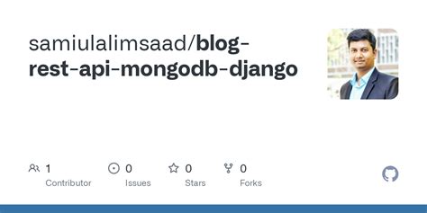 Github Samiulalimsaadblog Rest Api Mongodb Django