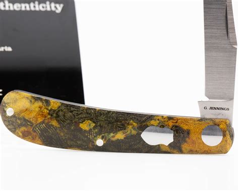 Grayson Jennings Trapper WWII German Rag Micarta MagnaCut Ridgerunner Blades