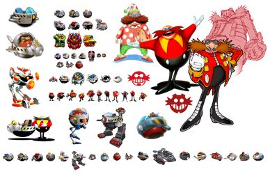 Sonic Eggman Sprites By Xhanort7 On Deviantart