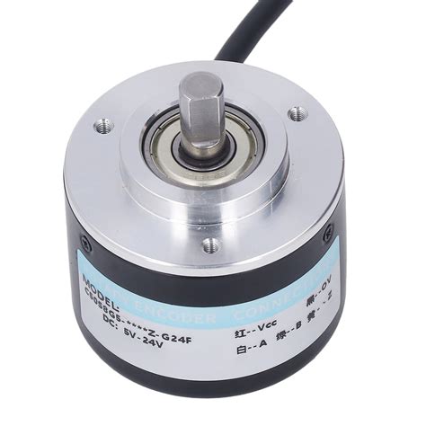 Pnp Incremental Encoder Ip50 50mm Outer Diameter 2 Phase Incremental