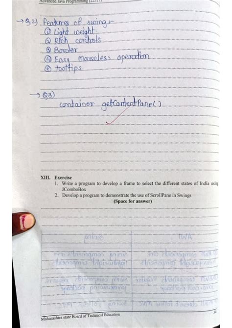 22517 Advanced Java Programming Ajp Solved Lab Manual Pdf Manual Answer