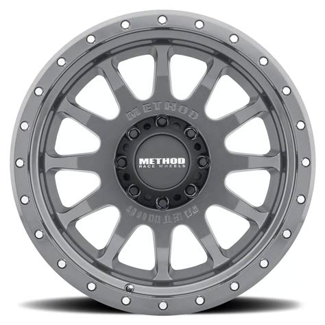 Method Race Wheels Silverado 2500 Mr605 Nv Gloss Titanium 8 Lug Wheel 20x10 24mm Offset