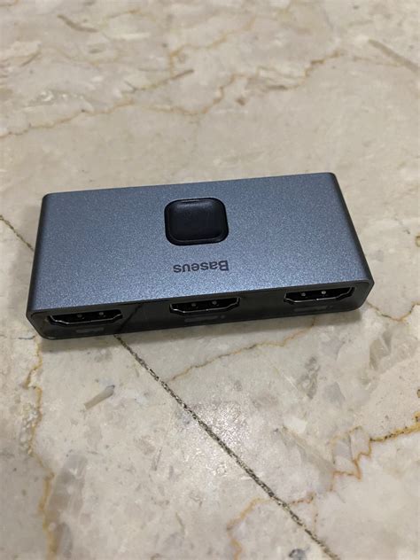 baseus dual modes hdmi splitter two way switch 1 in 2 or 2 in 1 digital