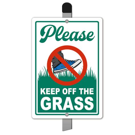 Please Keep Off The Grass Yard Sign Get 10 Off Now