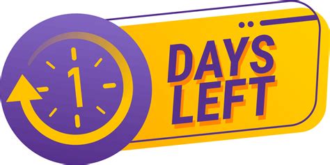 Countdown Days Pngs For Free Download