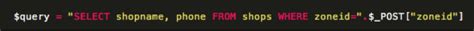 sql query