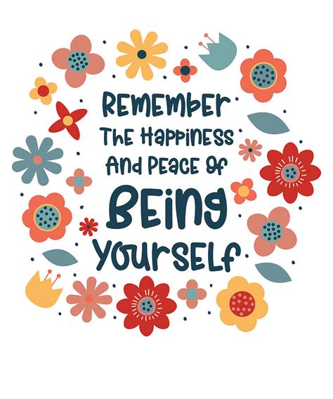 Motivational Self Care People Peace Inspiring Happiness Digital Art By Toms Tee Store Fine Art