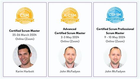 Agile Centre On Linkedin Scrummaster Csm Acsm