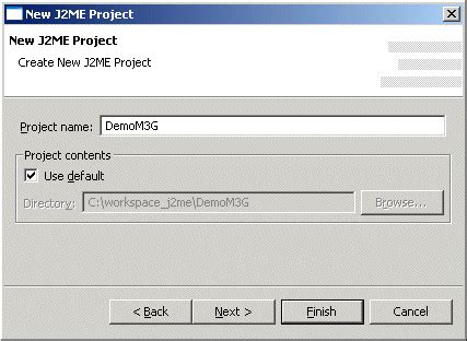 Mobilefish A Tutorial About Eclipse Building And Running A J Me Midlet And Creating A