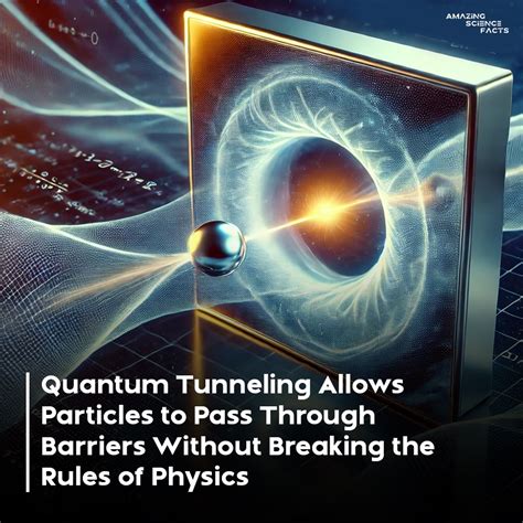 Amazing Quantum Tunneling The Physics Mystery Of Particle Behavior Quantum Tunneling Defies