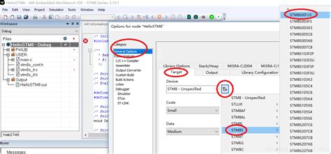 Stm8s开发入门之使用ewstm8iar Stm8s新建工程点亮一个led（基于stm8s001j3）iar For Stm8新建工程 Csdn博客