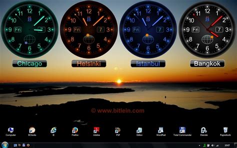 World Clock Widget Windows 10 Desktop At Tracey Wyatt Blog