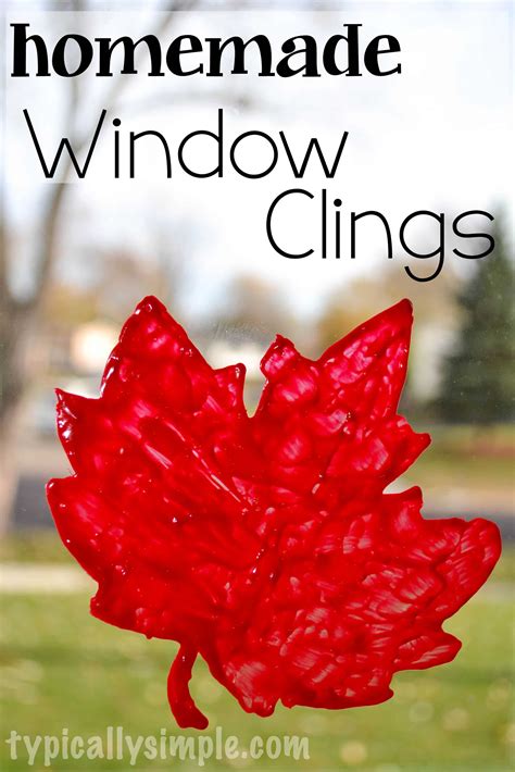 Diy Window Clings Typically Simple