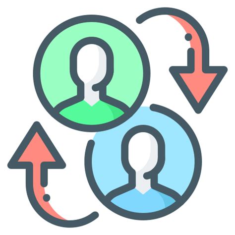 Interaction Generic Outline Color Icon