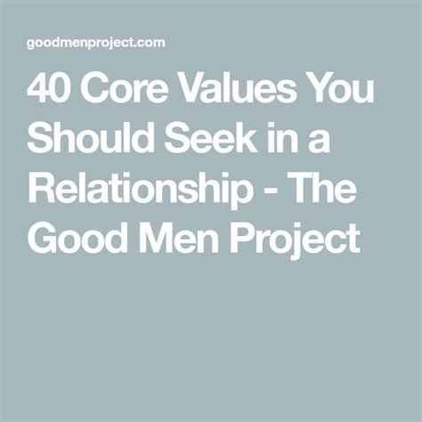 40 Core Values You Should Seek In A Relationship In 2024 Core Values Communication