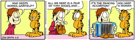 The History Of Accordion Jokes In Garfield” The Adventures Of Accordion Guy In The 21st Century