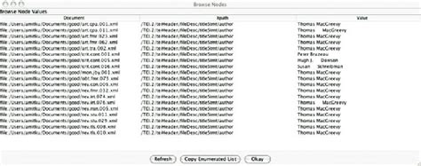 The Node Xpath And The Filter Selection Download Scientific Diagram