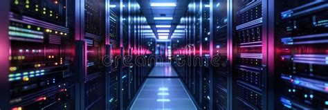 High Performance Servers In A Data Center With Advanced Cooling Systems