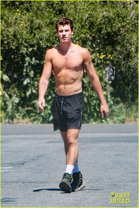 Shawn Mendes Kicks Off His Weekend With A Shirtless Hike In The Hollywood Hills Photo