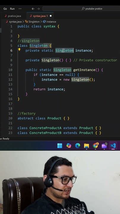 🎯 Singleton Design Pattern In 60 Seconds Designpatterns Java