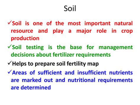 FERTILIZER RECOMMENDATION BASED ON SOIL TEST VALUES PDF