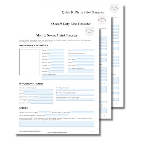 A Guide To Character Sheets For Romance Authors Edits Revisions Romance Editing By Sarah