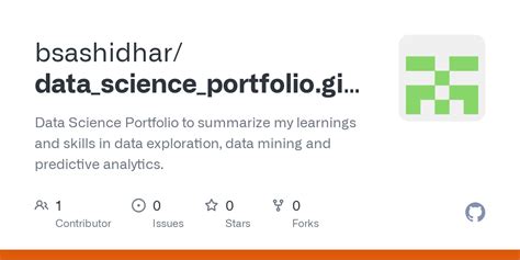 Github Bsashidhardatascience Data Science