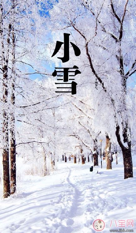 2017关于小雪节气的图片 小雪节气发什么朋友圈好 八宝网