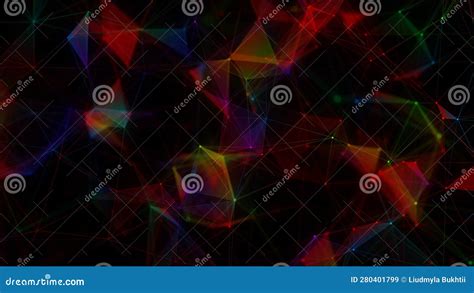 Global Network Connections Abstract Neural Networks Cyberspace Futuristic Grid Artificial