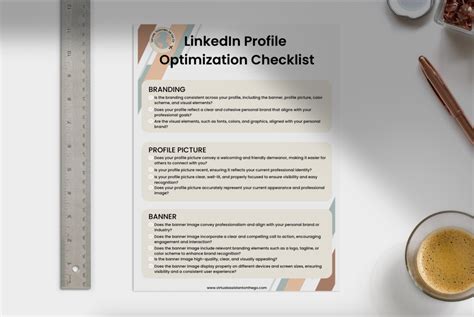 Linkedin Profile Optimization Checklist