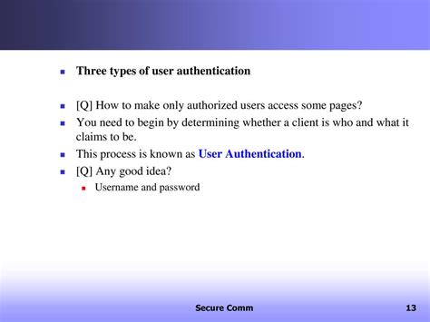 Php Secure Communications Ppt Download