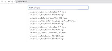 How To Verifylookup An Address In React With Open Street Map Recensioni Review Anmeldelse