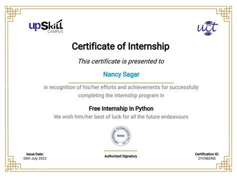 Nancy Sagar On Linkedin Internship Python Uct