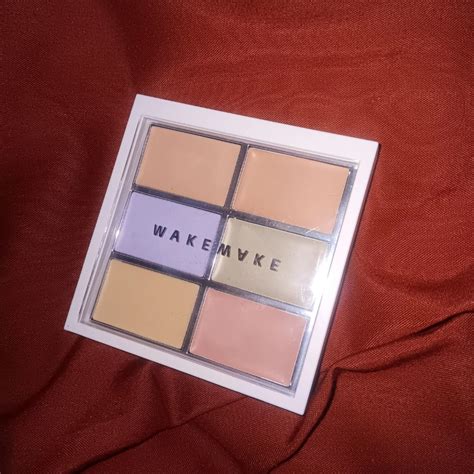 Wakemake Defining Cover Conceal Fit Palette 02 Medium Color Corrector Concealer Korea Olive