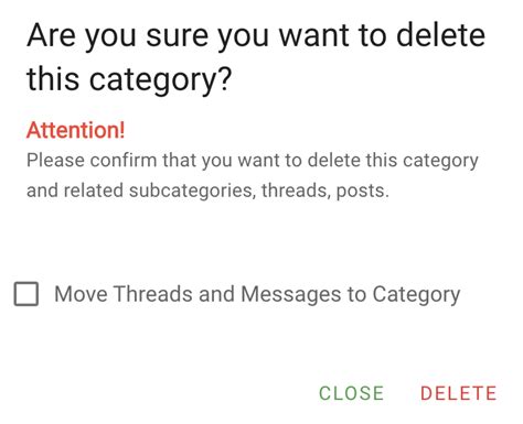 Categories Help Guide