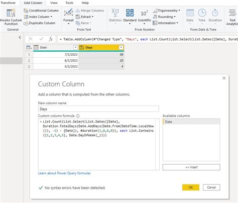 solved dax datesbetween with filter in power query microsoft fabric