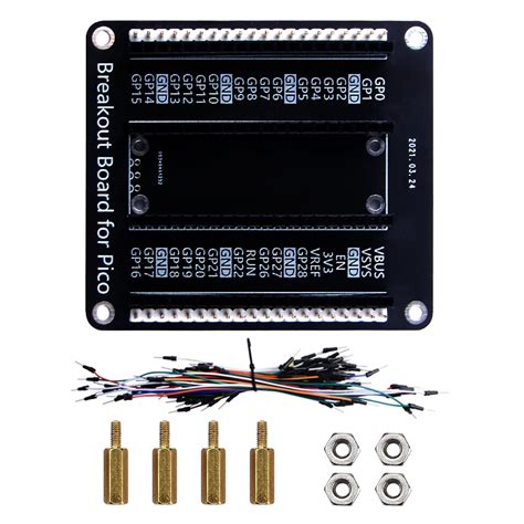 52pi Gpio Breakout Board Kit For Raspberry Pi Picopico W Raspberry Pi Gpio Expansion Board