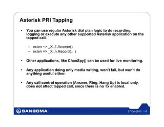 Asterisk PRI Passive Call Recording PDF