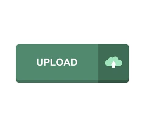 Premium Vector Upload Button