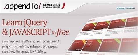Learn Jquery And Javascript Free On Demand Training Web Development And Design Magazine